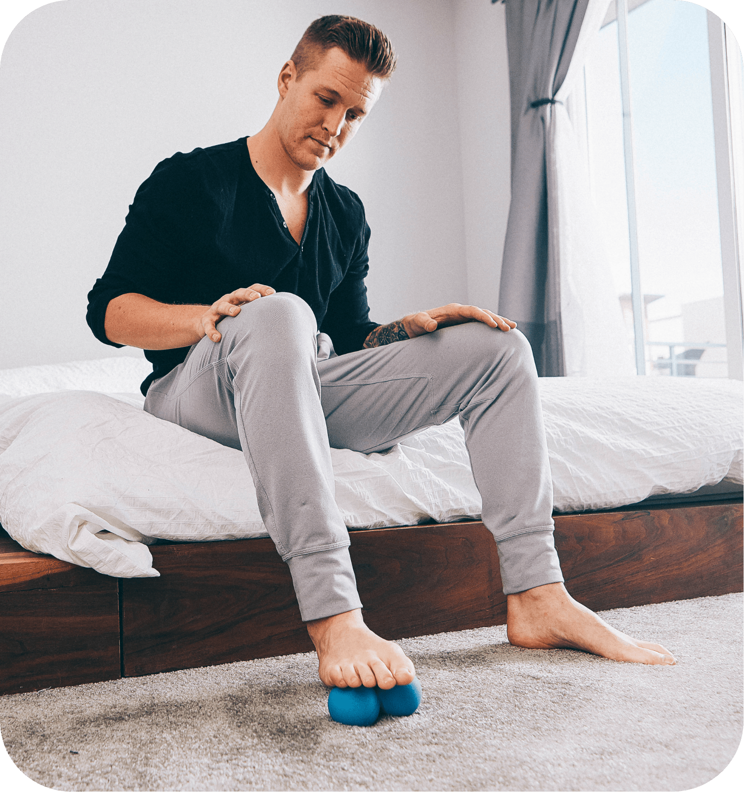 Spiky Massage Ball for Feet and Plantar Fasciitis - Neuro Ball