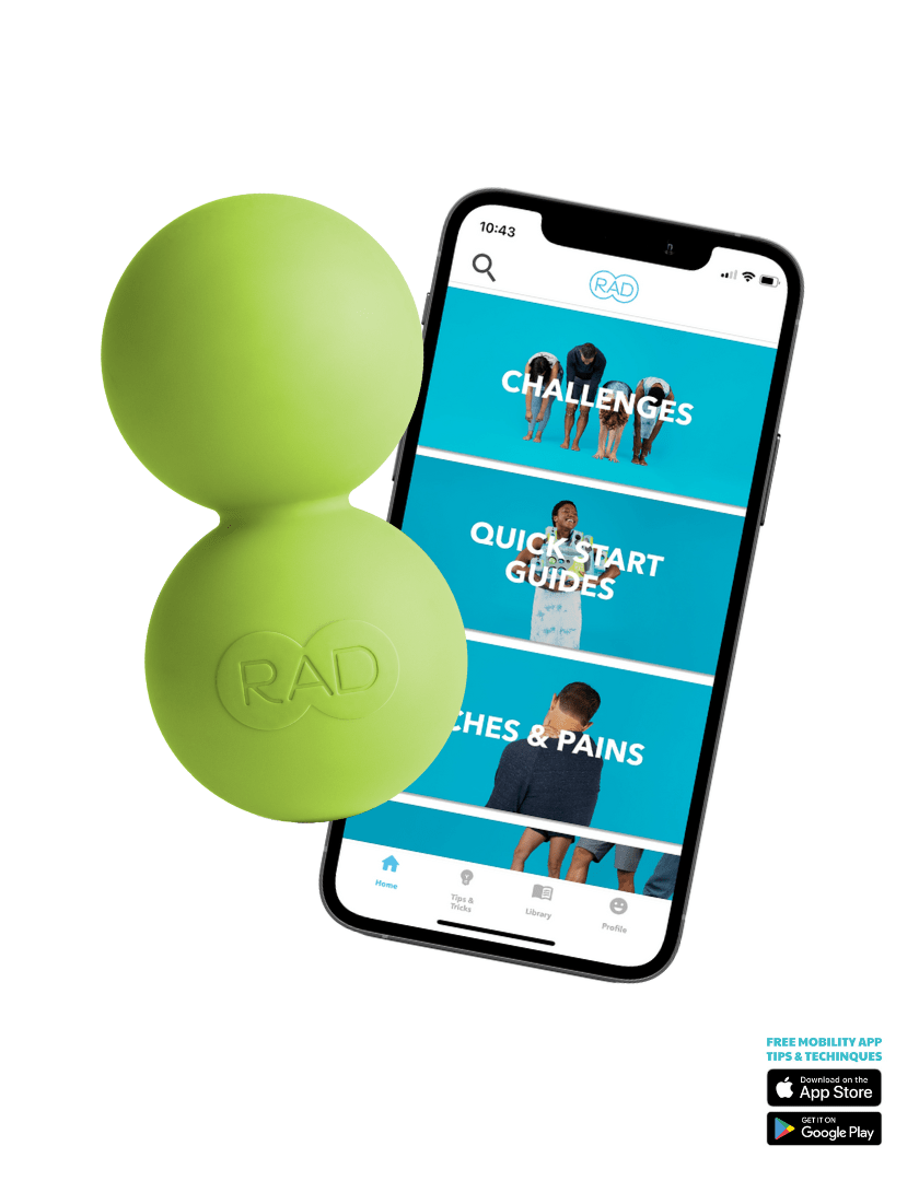 Double Lacrosse Ball Peanut Roller - RAD Roller